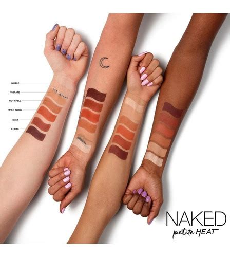 Urban Decay Paleta De Sombras Naked Petite Heat Original Usa Envío gratis