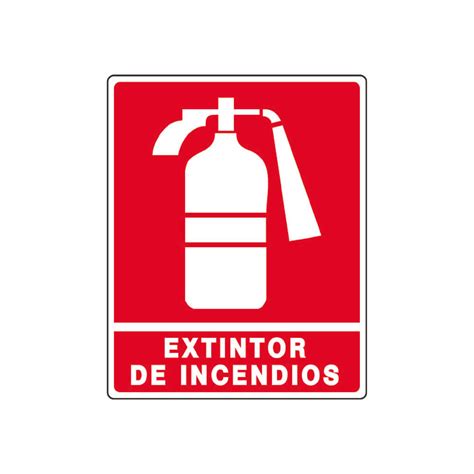 Letrero Extintor De Incendio Ramasil