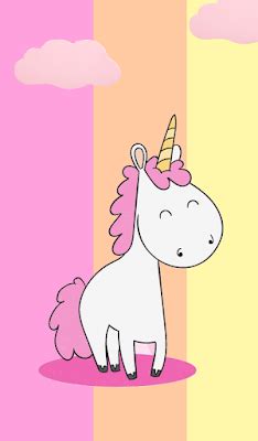 Kawaii Fondos Unicornios Animados Lindos Y Bonitos Unicornios
