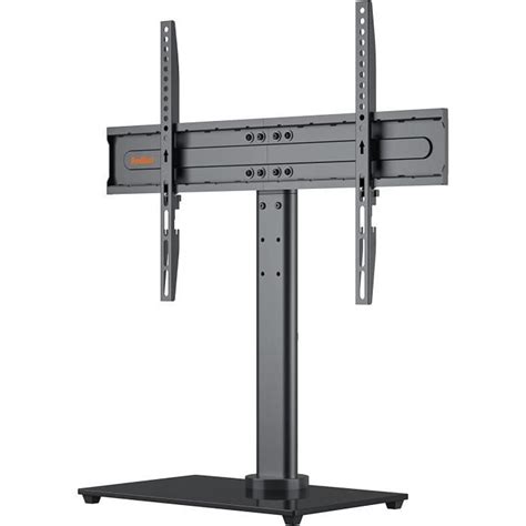 Support TV sur Pied Pivotant pour Écrans Plats Incurvés LCD OLED LED 32