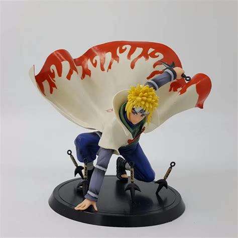 Anime Naruto Action Figures Uzumaki Naruto Namikaze Minato Shuriken PVC
