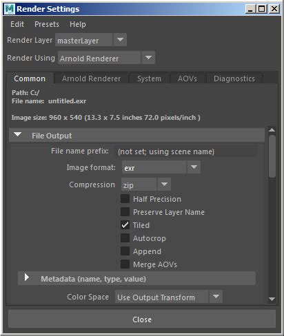 Common Output
