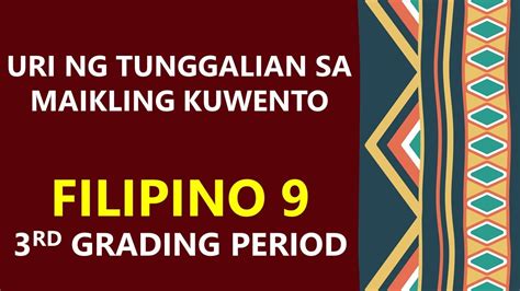 Iba T Ibang Uri Ng Tunggalian Sa Maikling Kuwento Filipino Rd