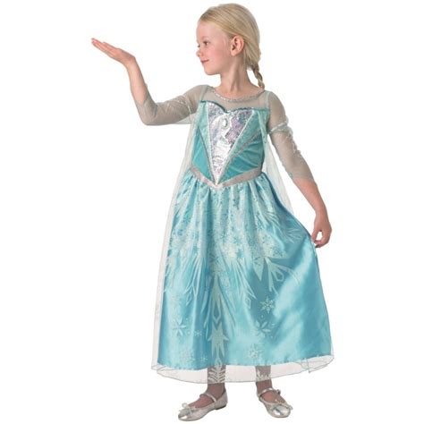 Déguisement Elsa Frozen La Reine des Neiges fille Premium Disney
