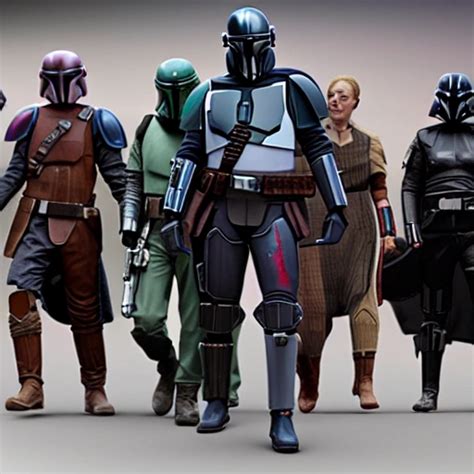 Mandalorian Clan Style K Realistic Fighting Ultra K Star