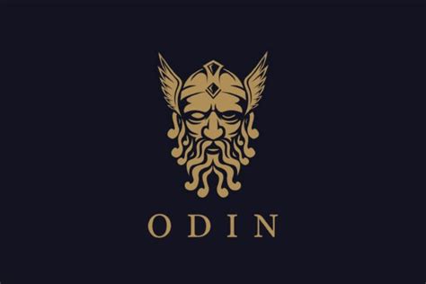 Head Of Nordic Odin God Logo Vector Graphic By DOMHOUZE Creative Fabrica