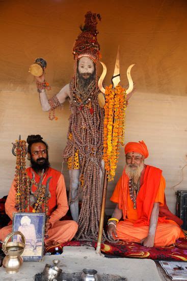 Indian Naga Sadhus Naked Hindu Holy Editorial Stock Photo Stock Image