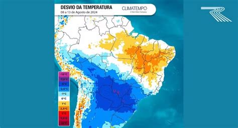 Brasil Ter Onda De Frio Mais Forte Do Ano Veja Quando E Qual A