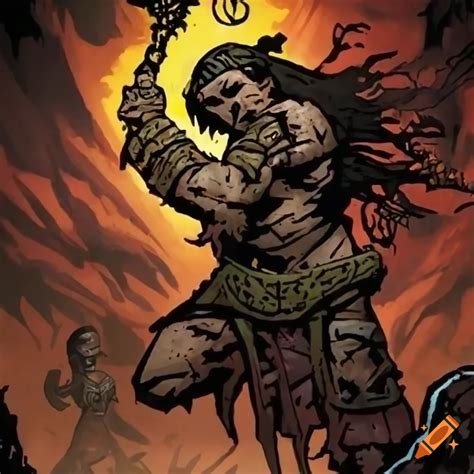 Fantasy Artwork Of A Golden Occultist Wielding Dark Magic On Craiyon