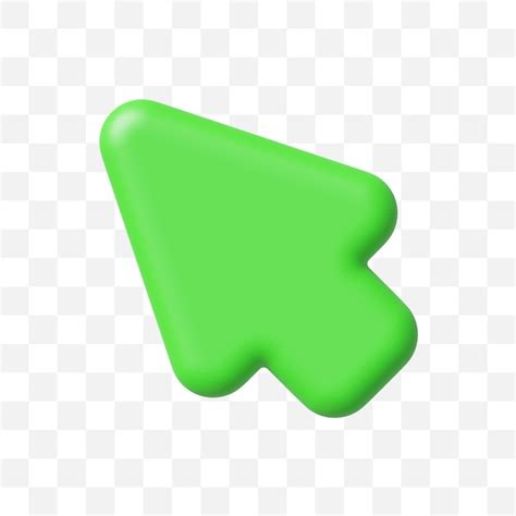 Premium Psd Cursor Arrow Pointer Icon D
