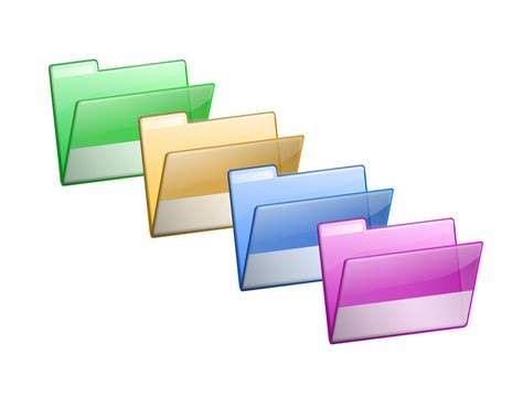 Folders PNG Transparent 102957 580x600 Pixel Pngteam