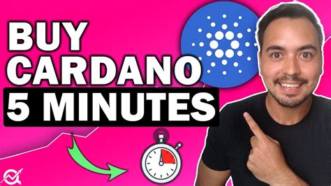 How To Buy Cardano In 5 Minutes 2023 Beginners ADA Tutorial Step