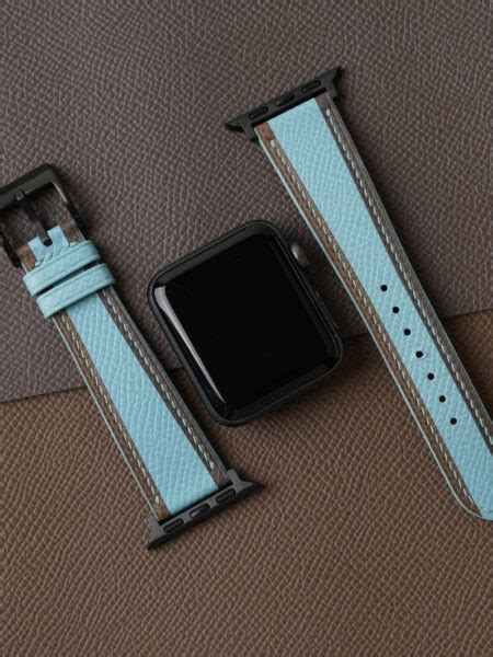 Brown Canvas Apple Watch Band Handdn Bespoke Watchstraps