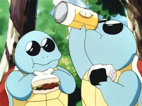 Pokemon Fan Recreates Squirtle Squad Anime Scene In Sprite Form The