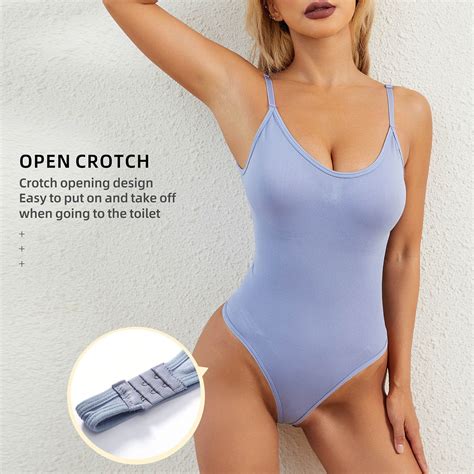 APEXFWDT Shapewear Bodysuit Tummy Control Women Slimming Body Shaper