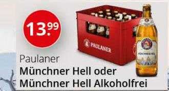 Paulaner M Nchner Hell Oder Alkoholfrei Angebot Bei Sagasser