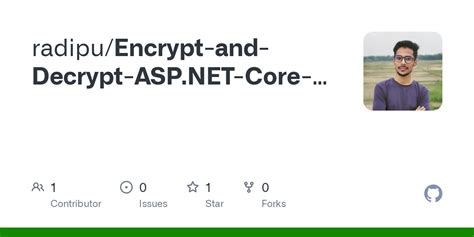 github radipu encrypt and decrypt asp core 3 1