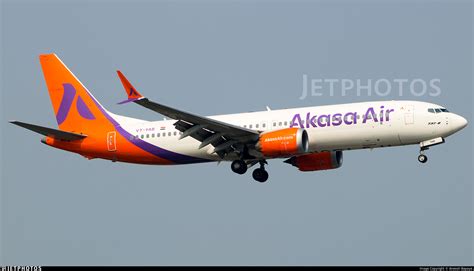 VT YAB Boeing 737 8 MAX Akasa Air Aneesh Bapaye JetPhotos
