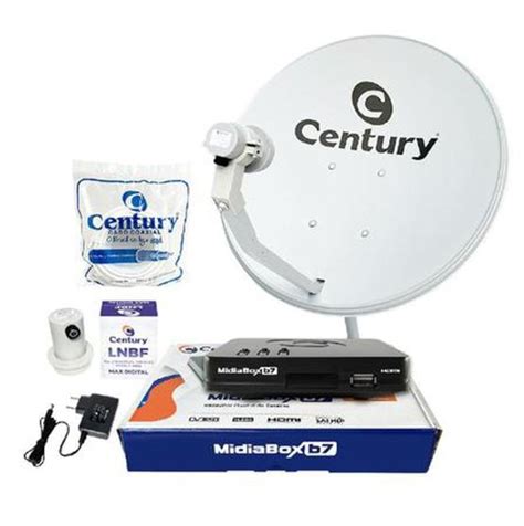 Antena Parab Lica Digital Centruy Cm Ku Completa G Century