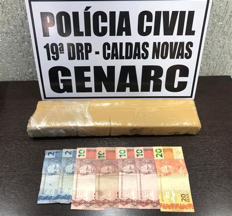 Em caldas novas Polícia civil genarc prendeu um homem pela prática do