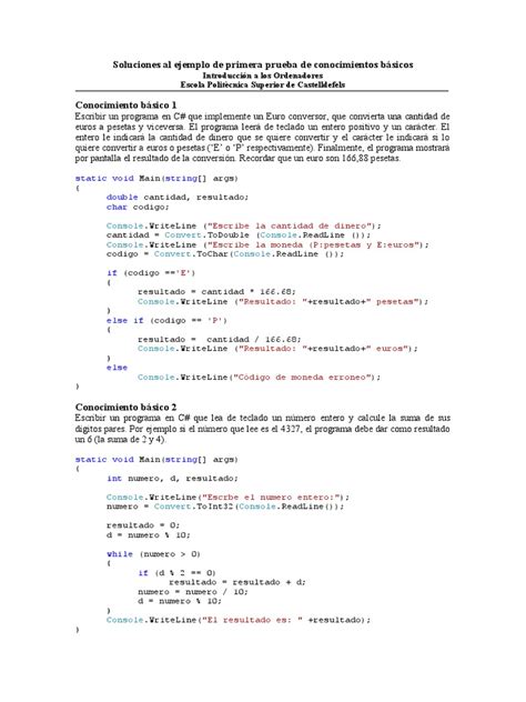 sol ejemplo primera prueba pdf estructura de datos de matriz c sharp lenguaje de