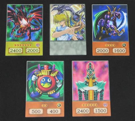 Yu Gi Oh Anime Style Orica Card Set Joey Etsy