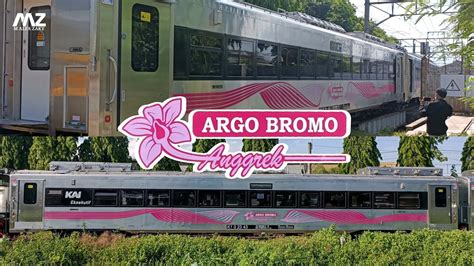 Rangkaian Baru Sang RAJA UTARA ARGO BROMO ANGGREK New Generation YouTube