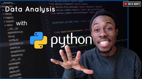 data analysis with python youtube