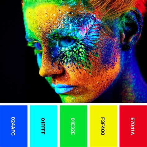 30 Neon Color Palettes For Vibrant Designs Color Meanings In 2024