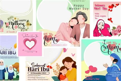 30 Link Twibbon Hari Ibu Yang Menarik Dan Cara Pasangnya Bandar