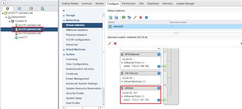 Vsphere Networking Virtual Switch Vlan Network Pioneers