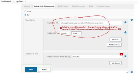 configure jenkins first job of java code base with maven build tool