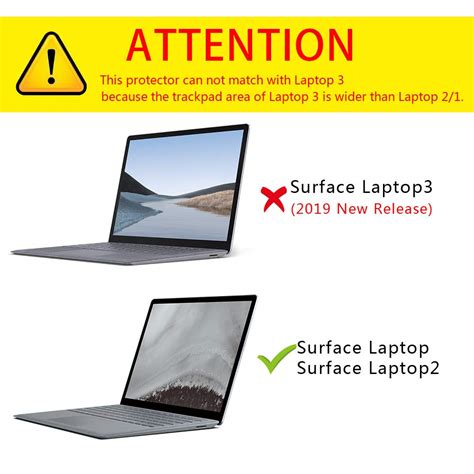 Xisiciao Full Size Keyboard Palm Rest Protector For Microsoft Surface