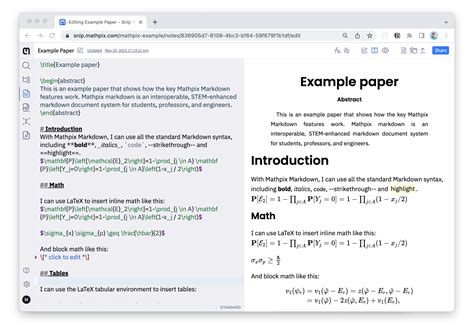 mathpix markdown markdown for math and science
