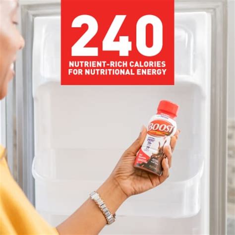 Boost Original Rich Chocolate Balanced Nutritional Drink 12 Bottles