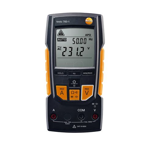 TESTO 0590 7601 Testo 760 1 Digital Multimeter Bei Reichelt Elektronik