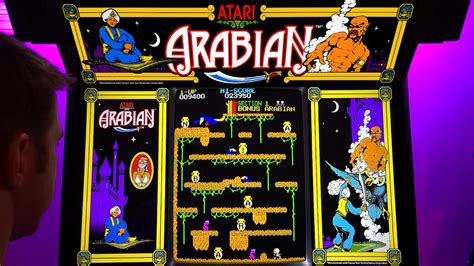 Arabian Arcade Cabinet MAME Gameplay W Hypermarquee YouTube