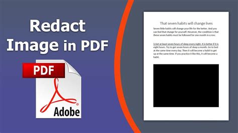 How To Redact Parts Of A Pdf Document Using Adobe Acrobat Pro DC In