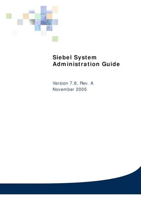 pdf siebel system administration guide oracle help center · siebel system administration