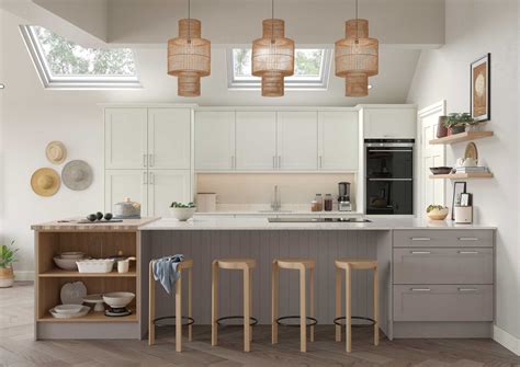 Slim Contemporary Shaker Style Kitchen OG Kitchens