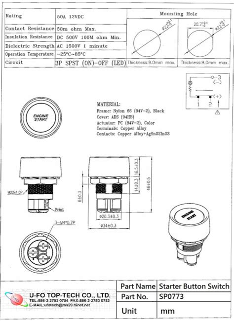 Need Help With Wiring A Metal Push Button With Led Project Guidance