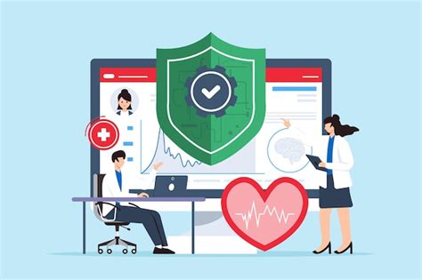 Dos médicos que se encargan de la ciberseguridad de los datos