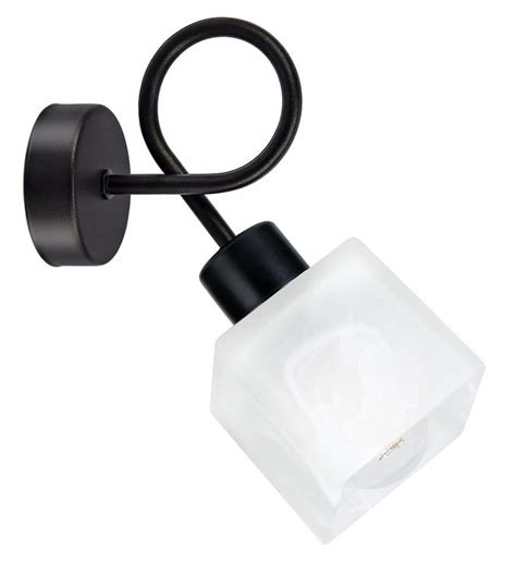 Lampa Kinkiet Ścienny Stały Loft Klosz Szklany INECT Sklep EMPIK