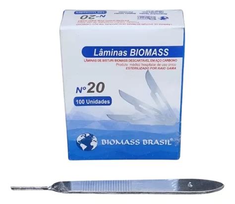 Kit Lamina Bisturi N Cabo Dermaplaning Podologia Anvisa