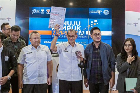 Menparekraf HEKRAFNAS Jadi Lebaran Para Pelaku Ekonomi Kreatif