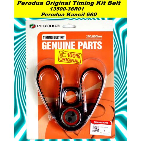 100 Original Perodua Kancil 660 100 000km Timing Belt Kit Shopee