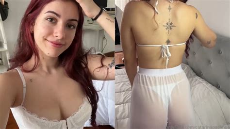 Catarina Paolino Ruivinha Gostosa Do Onlyfans Só De Calcinha Cnn Amador