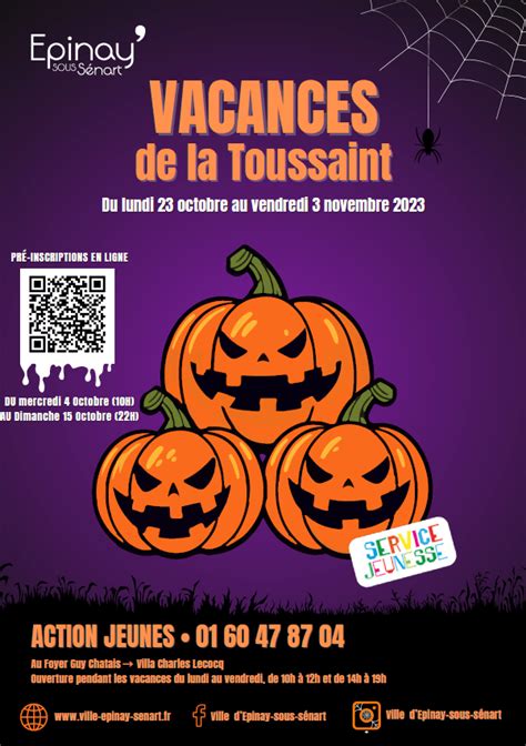 VACANCES DE LA TOUSSAINT CSC ACTION JEUNES Epinay sous Sénart