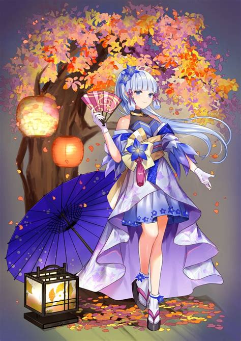 Kamisato Ayaka Genshin Impact Image By Kusunoki Nawate 3862282
