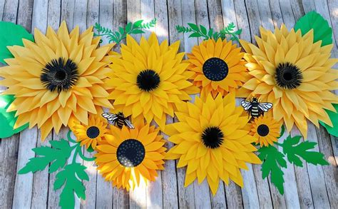 Girasol de papel hazlo tú mismo y enamórate de estos 25 modelos